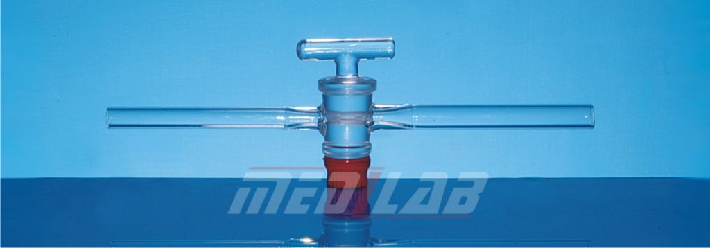 Glass Key Stopcock | MEDILAB Borosilicate Glass