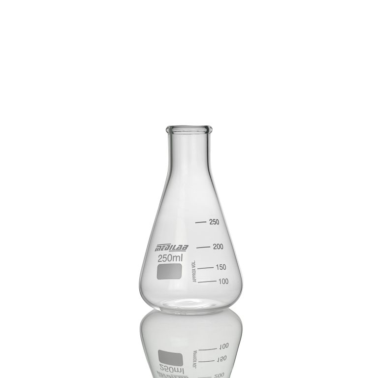Erlenmeyer Flask Narrow Neck - Boro 3.3 Glass | MEDILAB