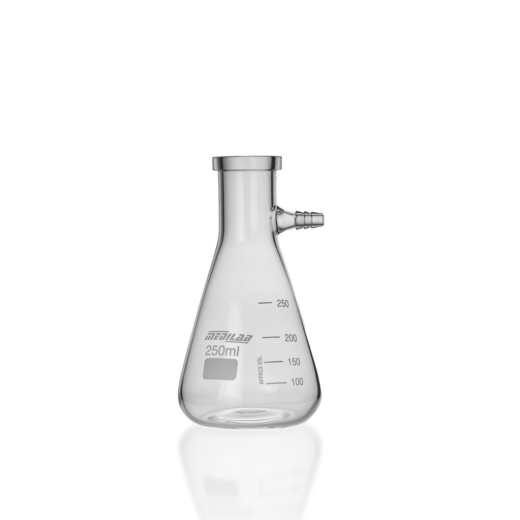 Flask, Filtration, Buchner, Boro 3.3 - MEDILAB