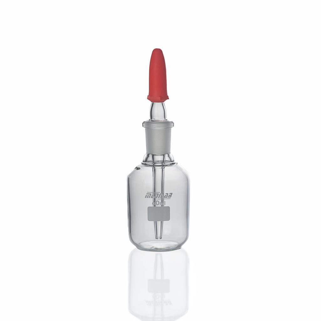 Dropping Bottle with Glass Dropper and Rubber Teat - MEDILAB