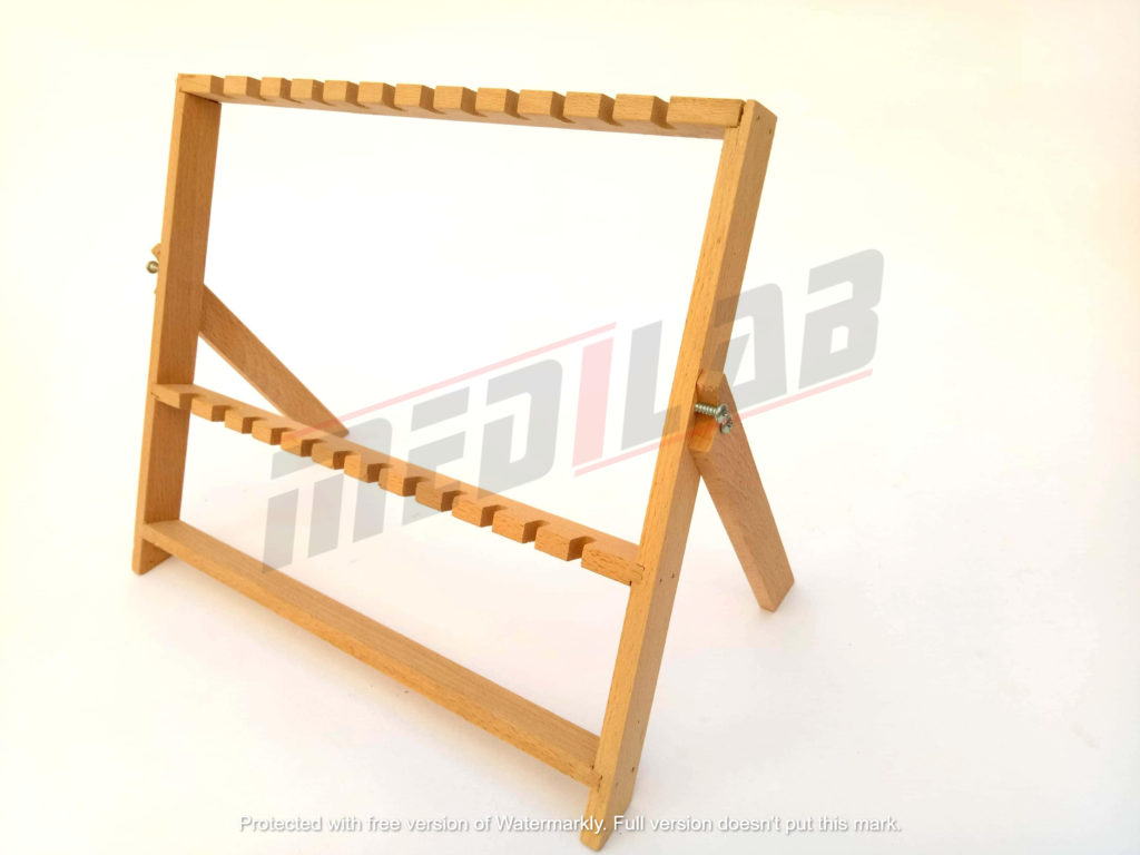 Wooden Pipette Stand -MEDILAB