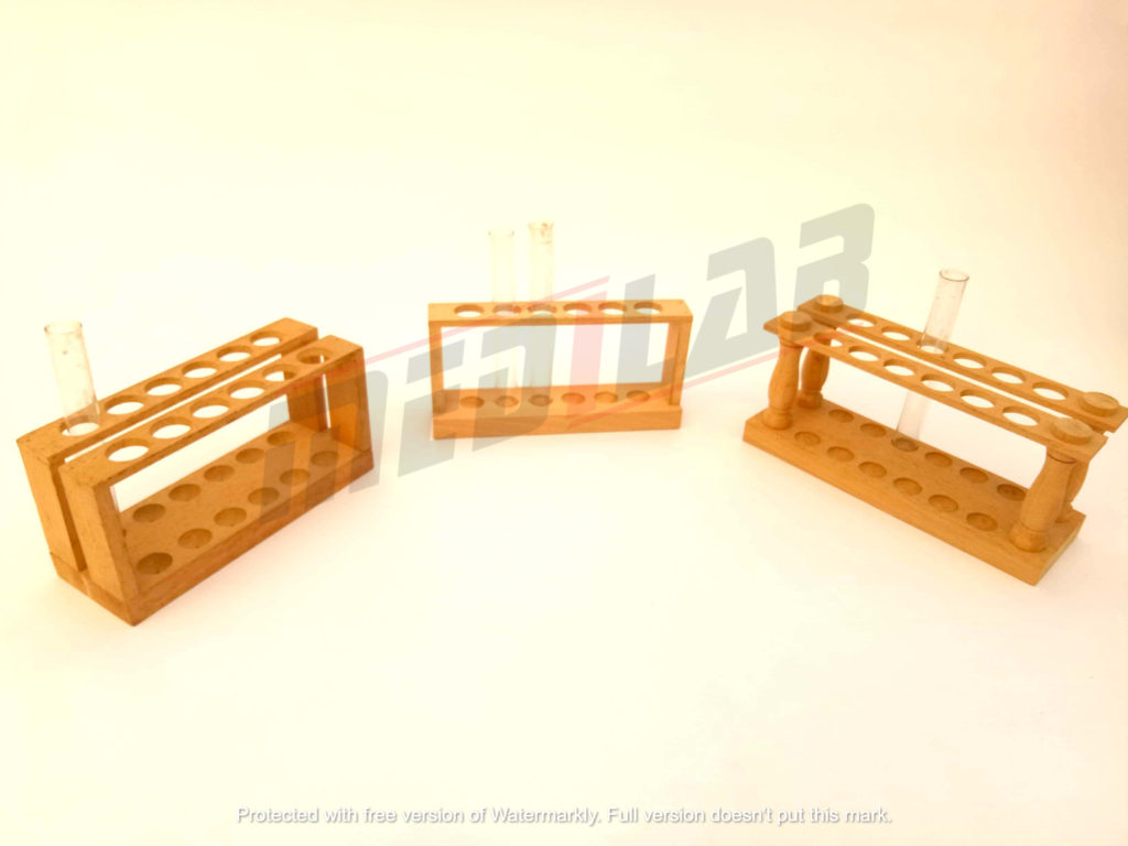 Test Tube Racks – MEDILAB Material: Wooden