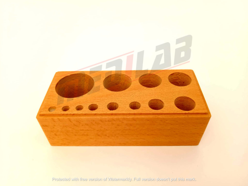 Weight Block – MEDILAB Material: Wood